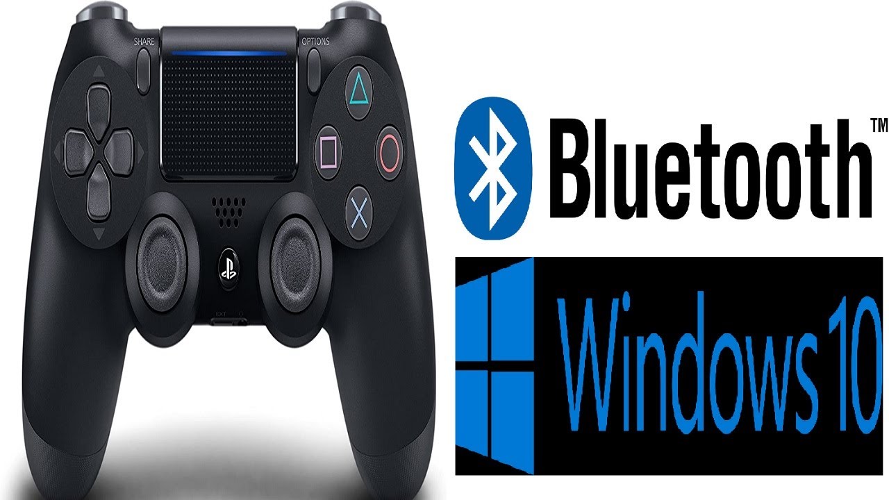 How To Connect Ps4 Controller To Windows 10 Via Bluetooth - YouTube