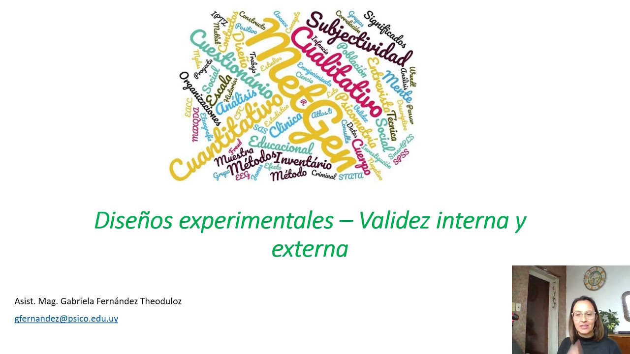 Sesión 6: Validez interna y externa - YouTube