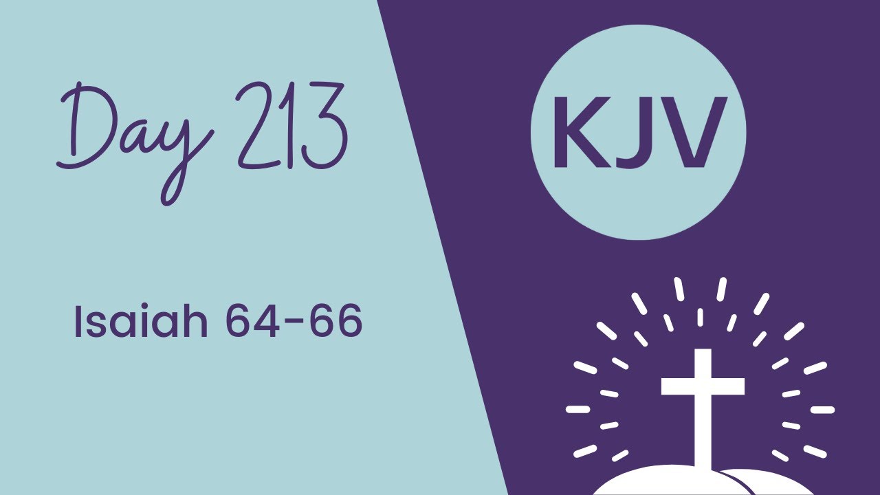 ISAIAH 64-66 // King James Version KJV Bible Reading // Daily Bible ...