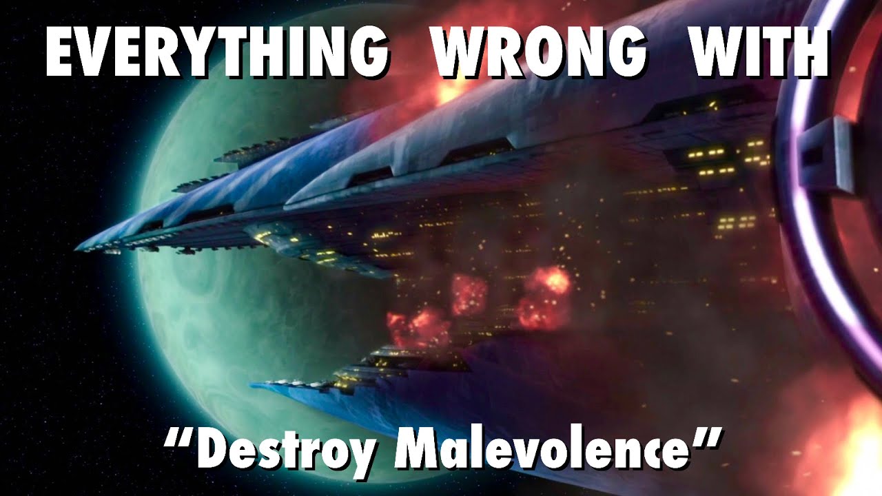 Everything Wrong With Star Wars: The Clone Wars "Destroy Malevolence ...
