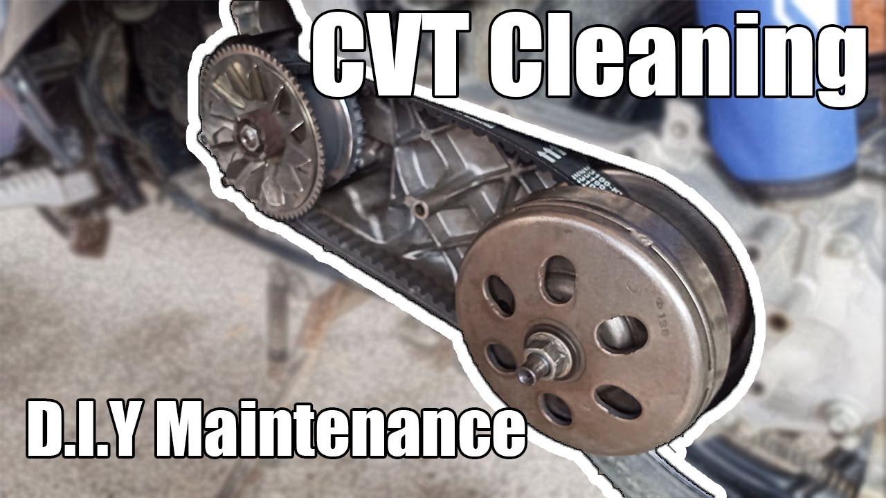 CVT Cleaning / Maintenance / Step by Step / SIP 125 - YouTube