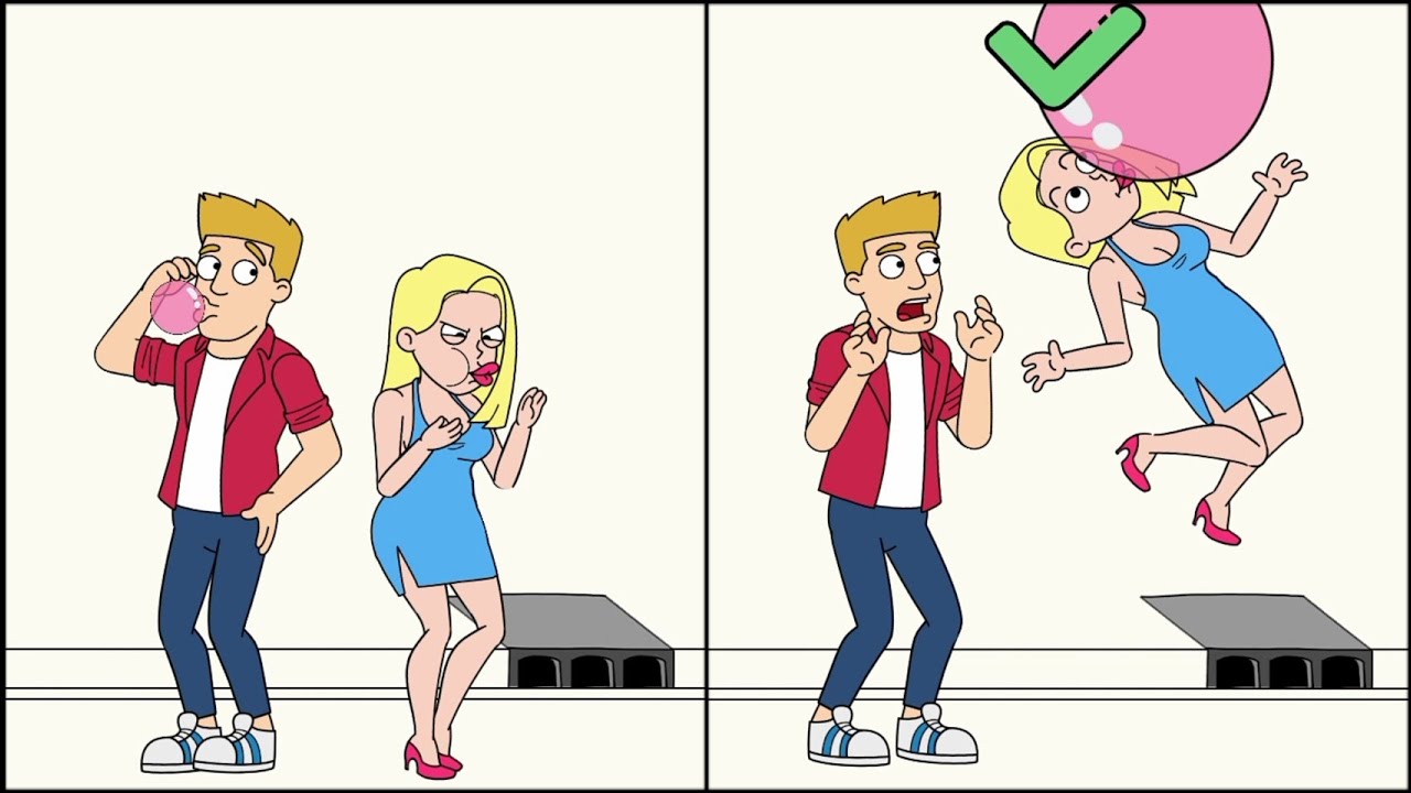 Draw Happy - DOP Love Story | Level 1-10 | Android Gameplay - YouTube