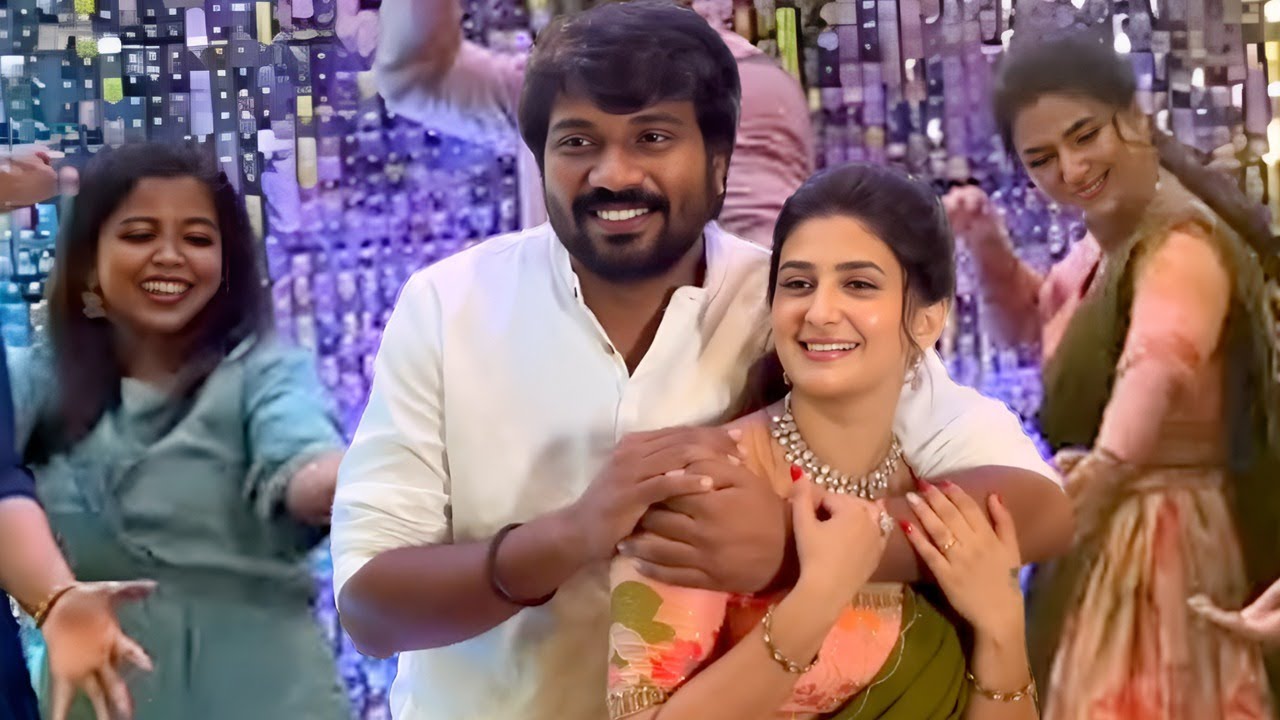 Sirakadikka Aasai Muthu Wedding Dance With Vaishu🥰- Verti Vasanth Weds ...