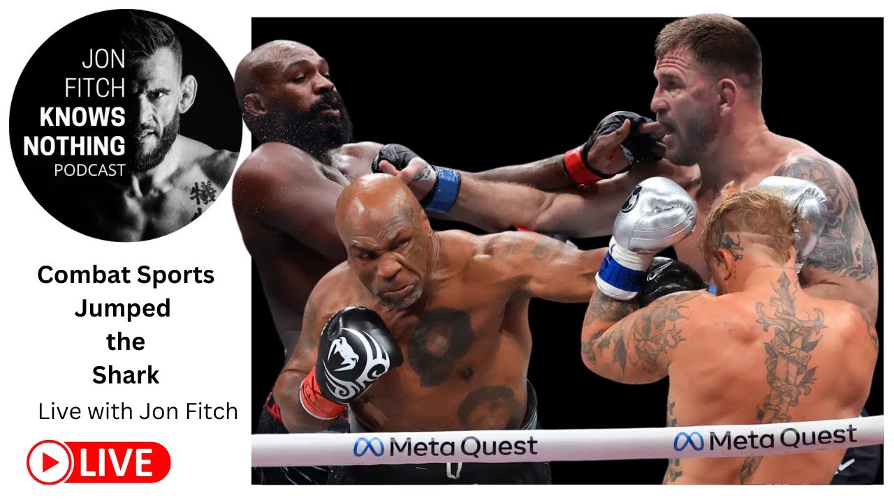 Jon Fitch Knows Nothing ep. #291: Combat Sports Jumped the Shark - YouTube
