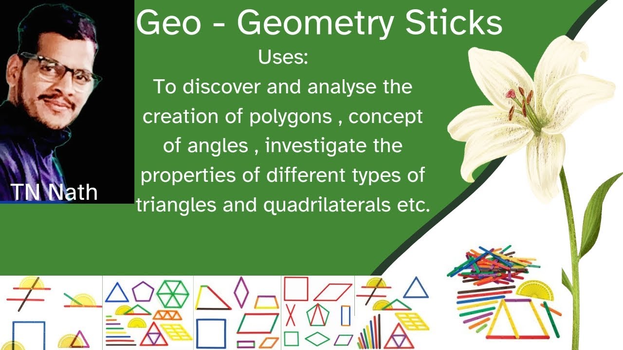 Use of Geo- Geometric sticks |Geometry| By - TN Nath| - YouTube