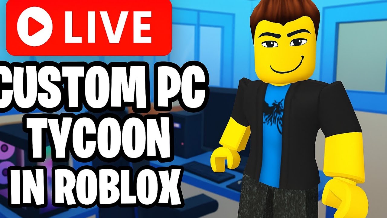 Custom Pc Tycoon ROBLOX 🎮 | GOLUGAMERZ - YouTube