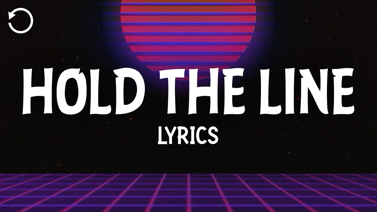 Toto - Hold the Line (Lyrics) - YouTube