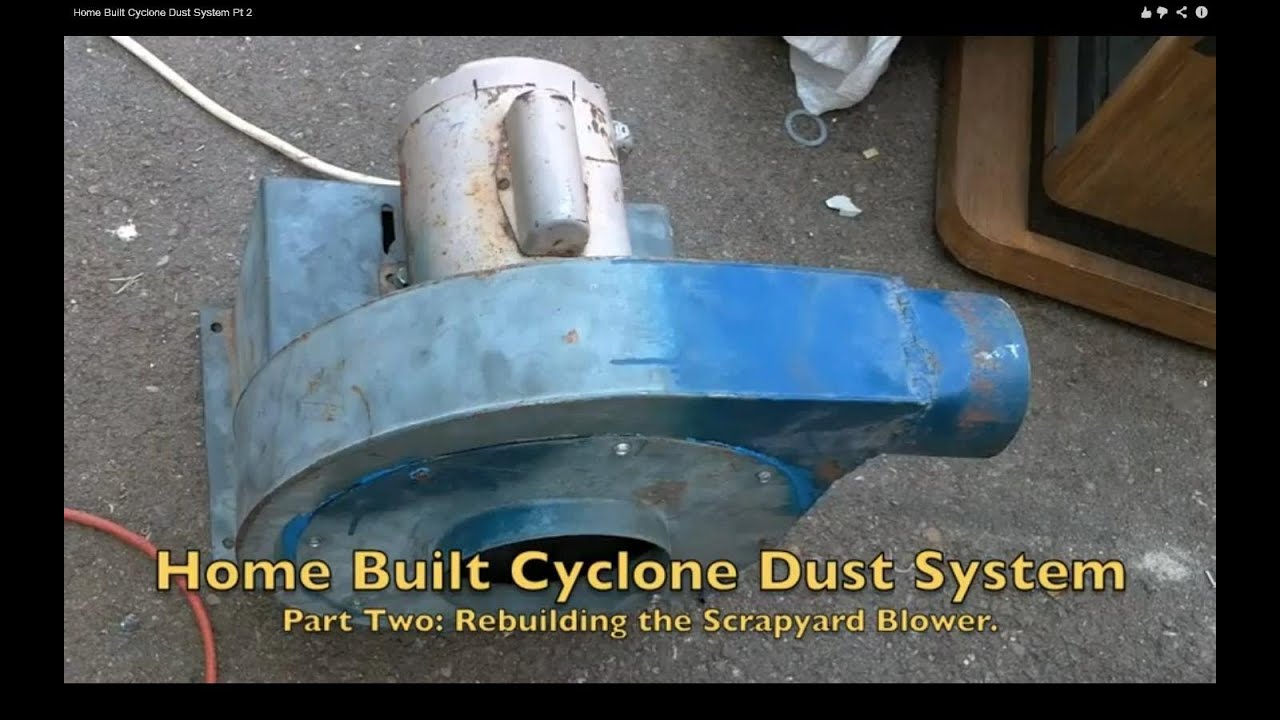 Home Built Cyclone Dust System Pt 2 - YouTube