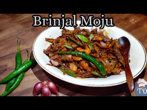 Brinjal moju /brinjal fry /srilankan moju/brinjal moju recipe - YouTube
