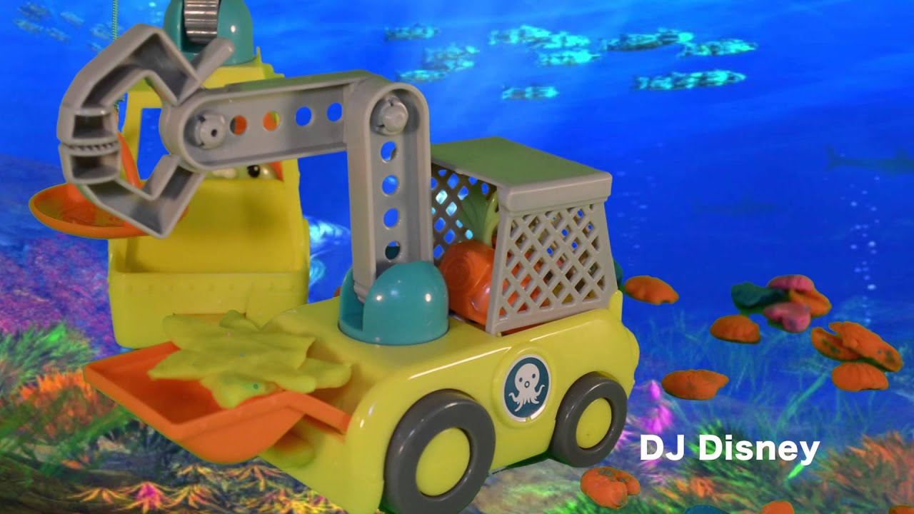 Octonauts Save the Lost Sea Star Octo-Crane and Octo-Claw Toy Review ...