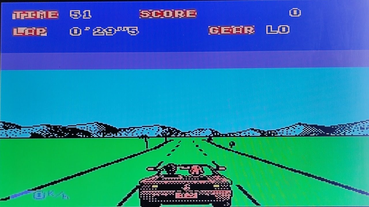 OUT RUN Msx - YouTube