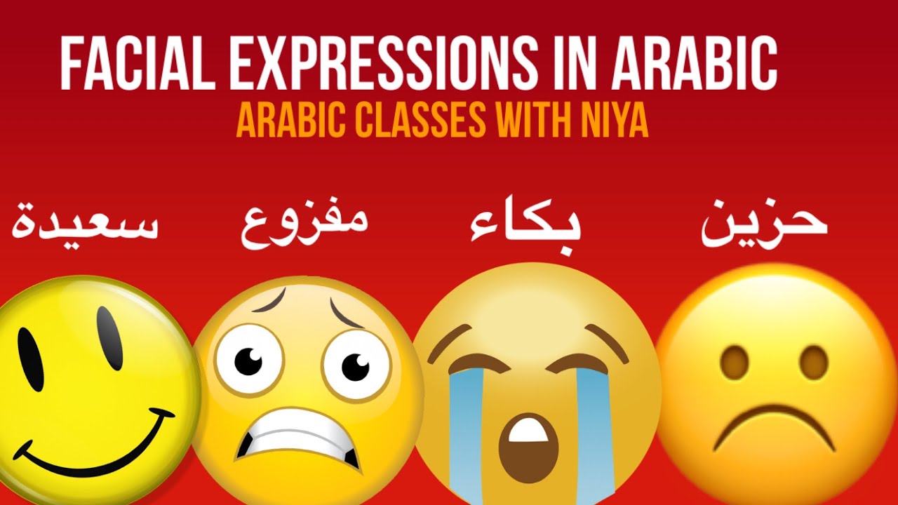 Facial expressions in Arabic | Arabic classes with Niya - YouTube