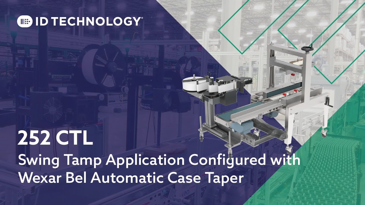 252CTL Swing Tamp with Wexxar Bel 252 Automatic Case Taper - YouTube