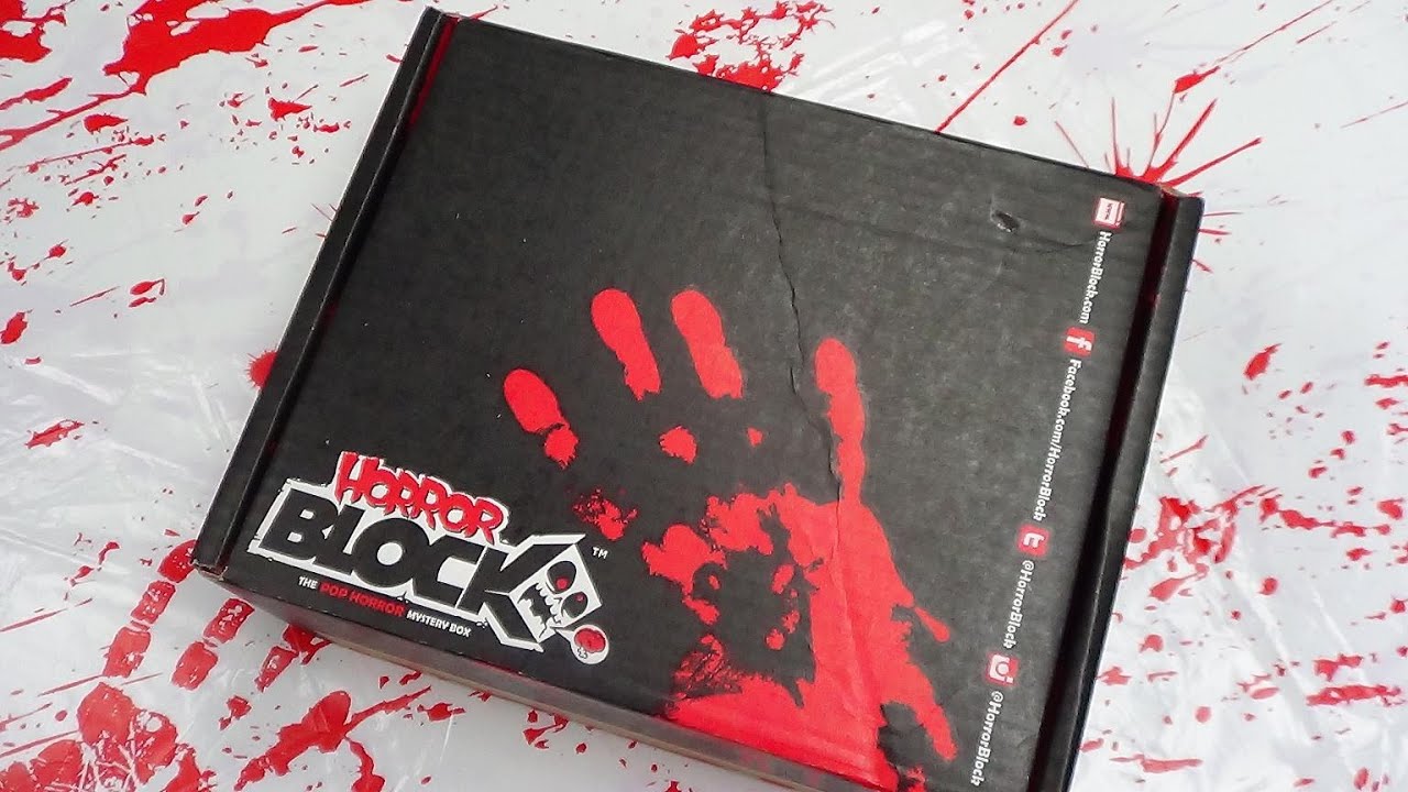 HORROR BLOCK March 2015: EmGo's Horror Blocks N' Stuff - YouTube