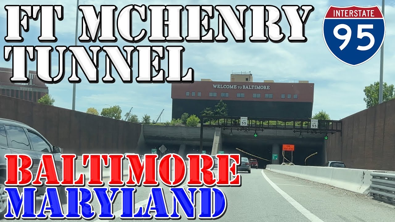 Fort McHenry Tunnel - Underwater - Baltimore - Maryland - 4K ...