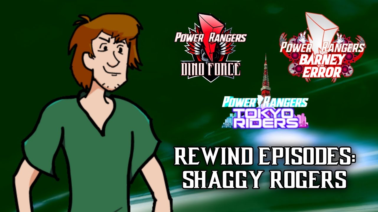 REWIND EPISODES: Shaggy Rogers In Power Rangers Series - YouTube