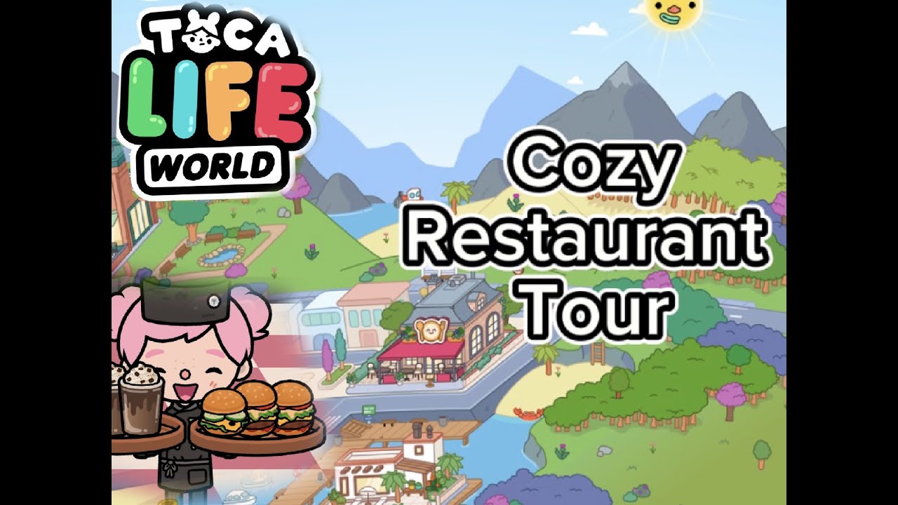 COZY RESTAURANT TOUR! TOCA BOCA! TOCA LIFE WORLD! - YouTube
