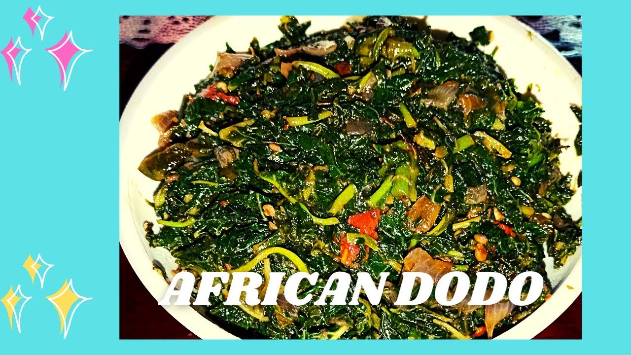 African Dodo / Cooking Dodo in Africa / Ugandan Food / How to cook Dodo ...