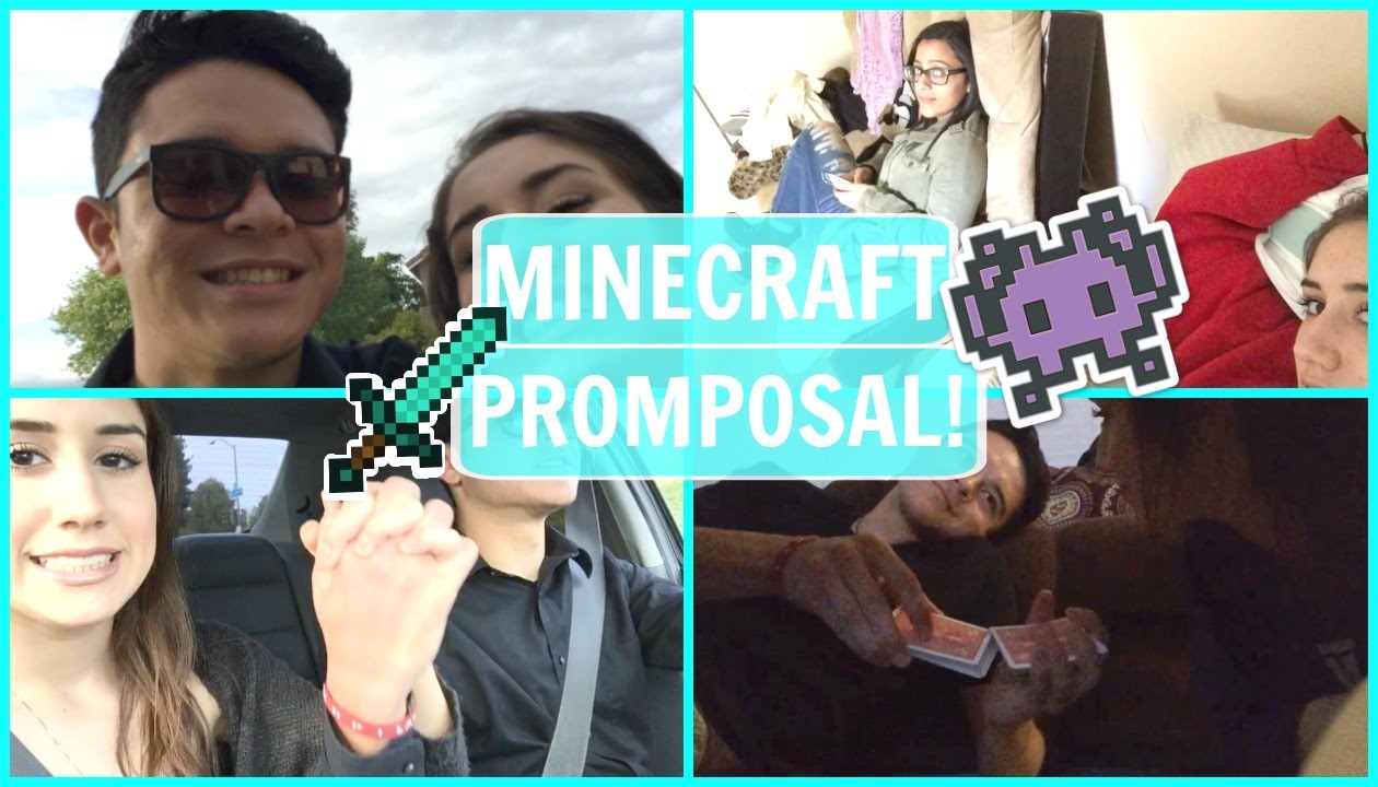 MINECRAFT PROMPOSAL!!! - YouTube