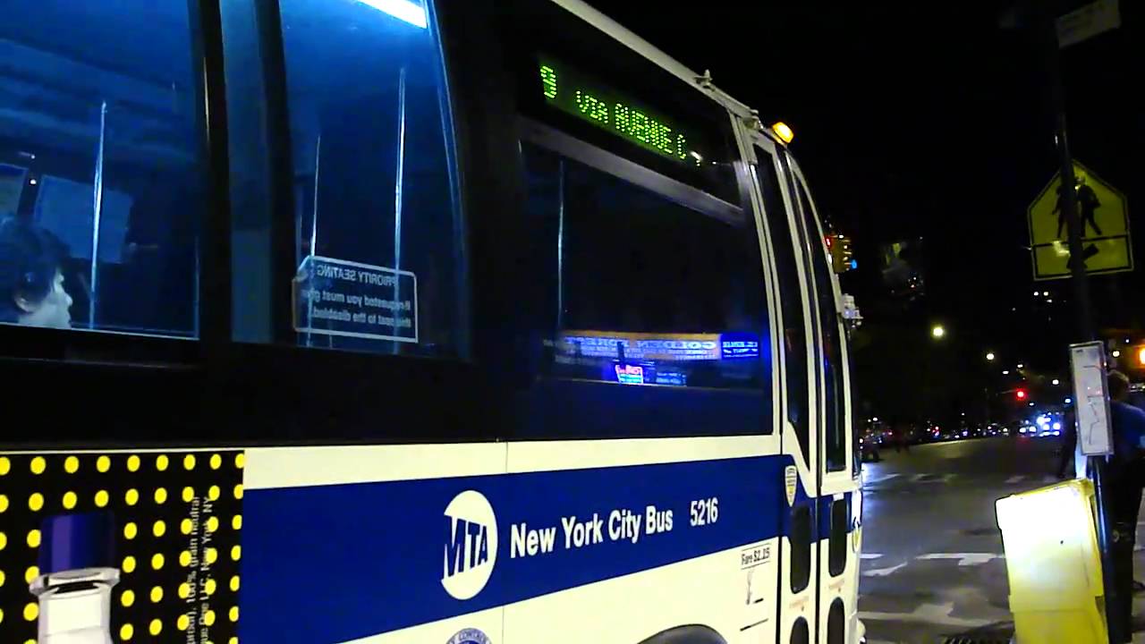 NYCTA : NovaBus RTS-06 5216 On The M9 @ Grand & Essex Streets - YouTube