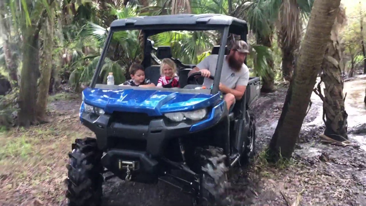 Custom Lifted Polaris Ranger and Custom Lifted Can Am - YouTube