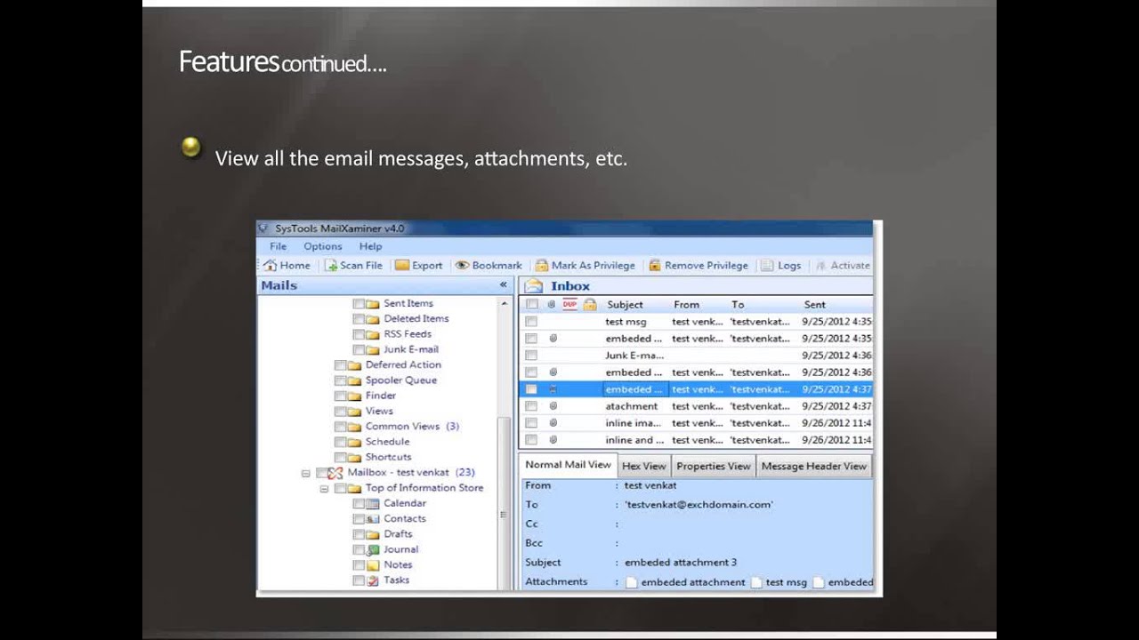 Email Forensics MailXaminer Tool - YouTube