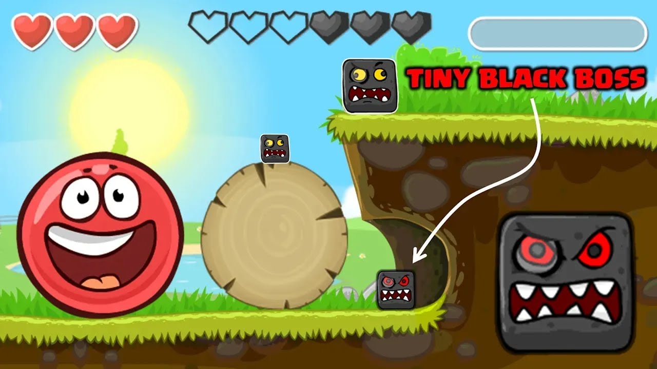 Red Ball 4 - Tiny Black Boss - All Levels - Green Hills - Superspeed ...
