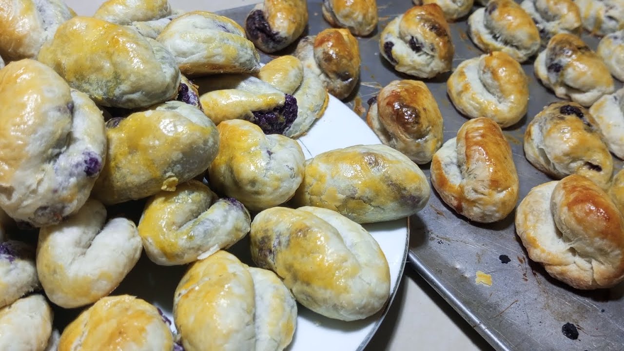 PAANO GUMAWA NG HOPIA NA TUPI | DIY Ube & Chocolate Filling Palaman ...