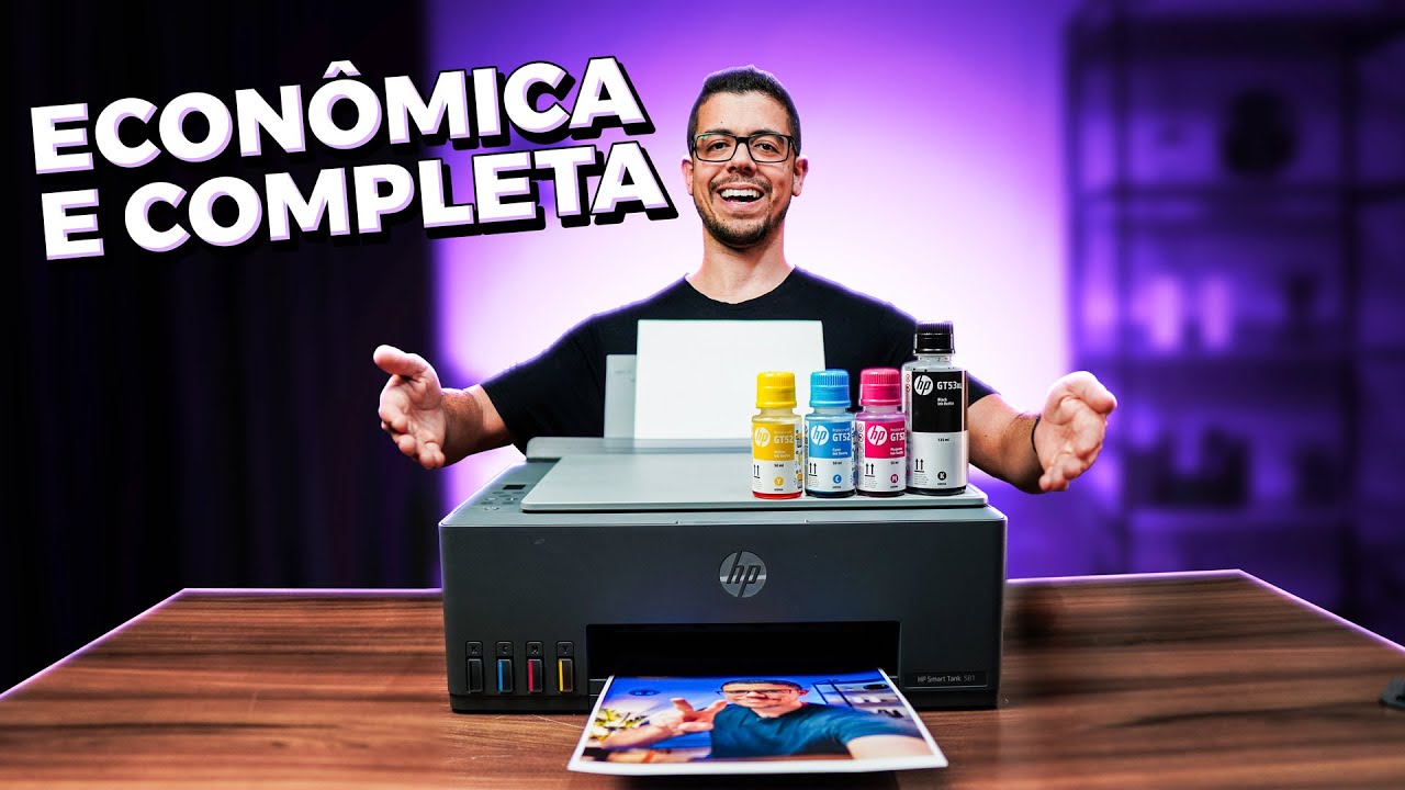 A IMPRESSORA HP SMART TANK 581 É UMA MULTIFUNCIONAL CUSTO-BENEFÍCIO ...