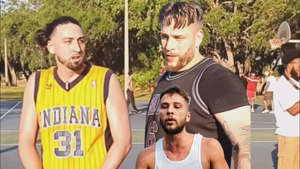 Crs Wht WENT OFF !!! 5v5 Basketball Nick Briz @ My Park - YouTube