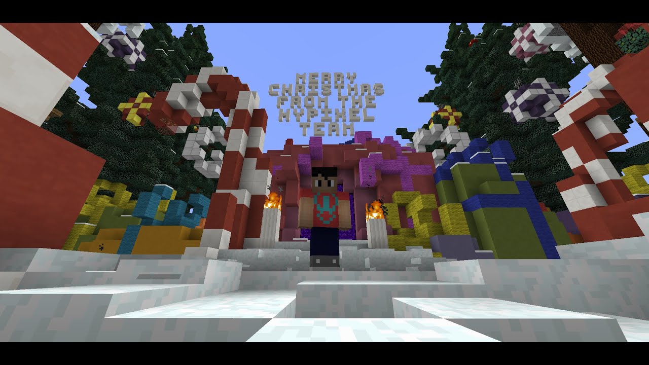 Christmas Lobby Update on Hypixel! - YouTube
