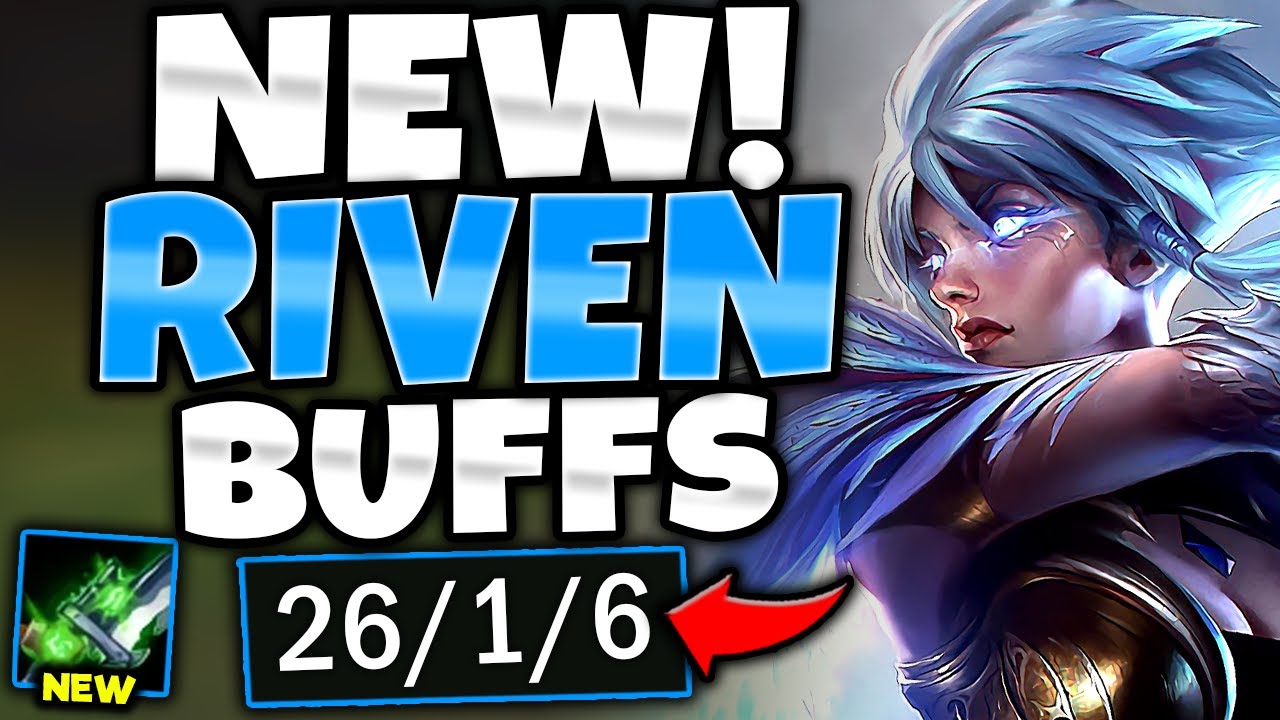 TESTING ALL NEW RIVEN BUFFS + CHANGES! (THEY ARE AMAZING!) - S13 Riven ...