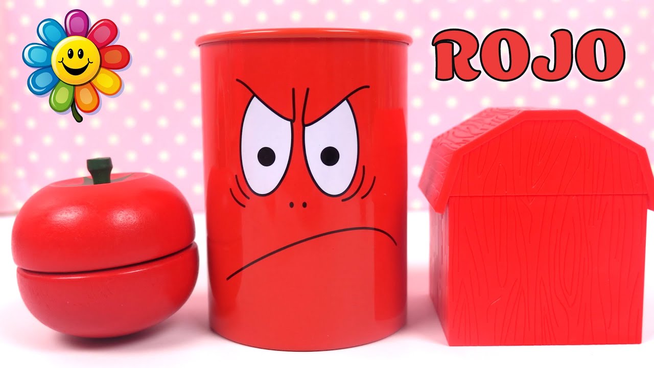 Aprenda los Colores, el ROJO | Video Educativo para Niños - YouTube