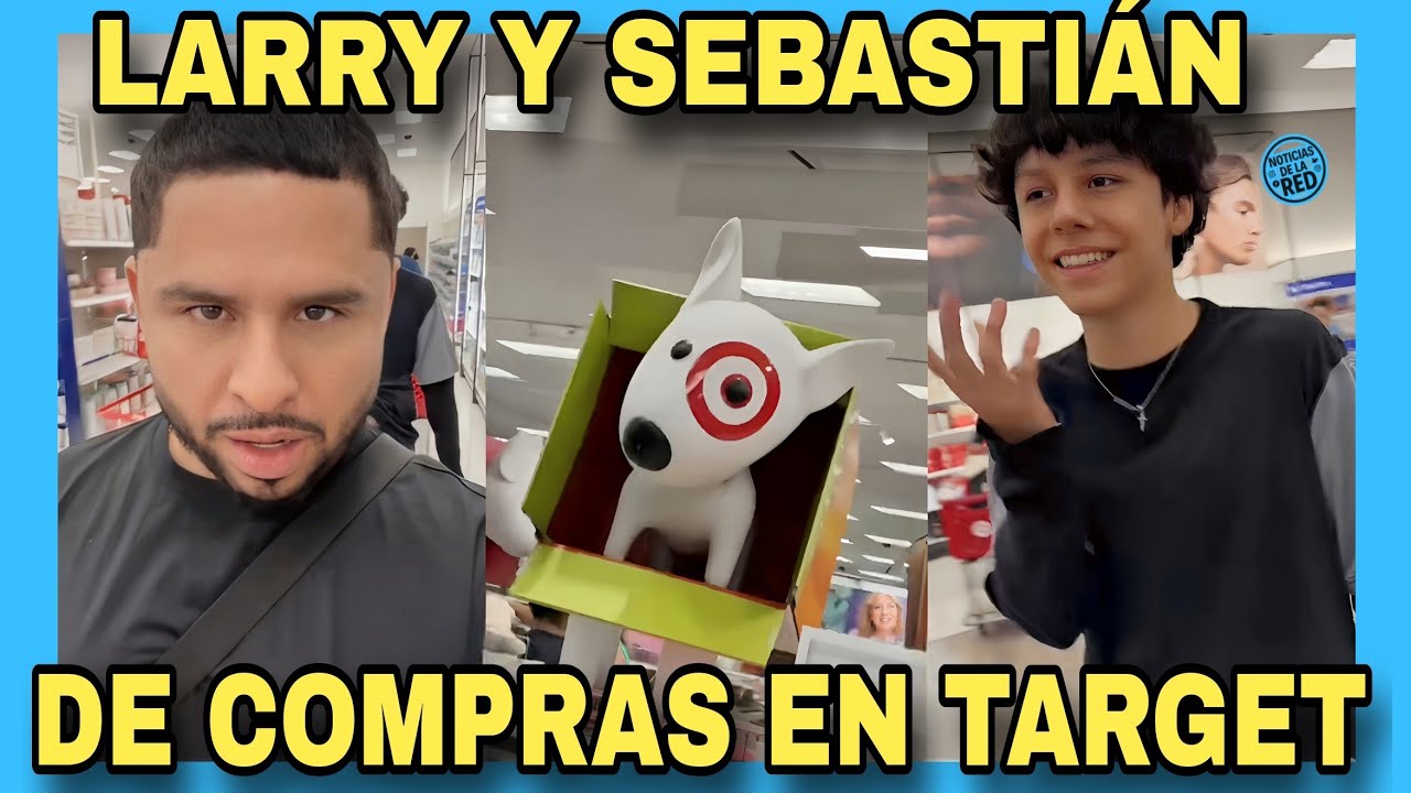LARRY Y SEBASTIÁN SE VAN DE COMPRAS A TARGET. NOTICIAS DE LA RED. - YouTube