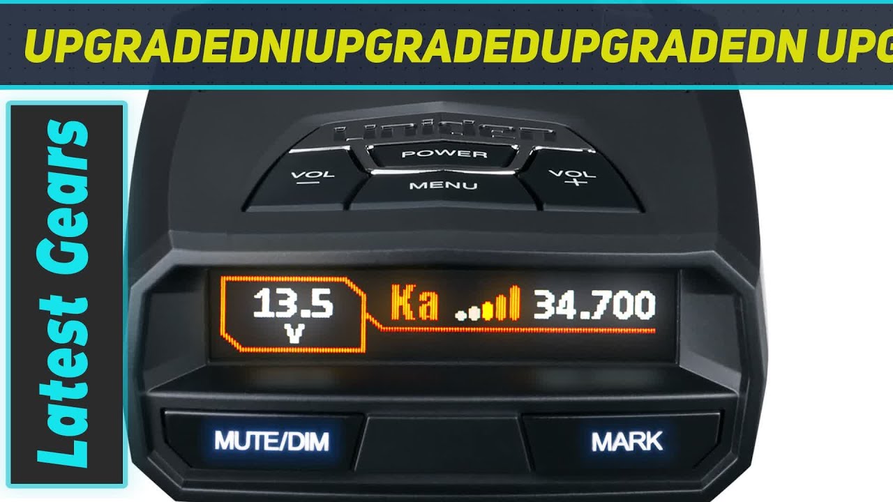UNIDEN R4 Extreme Long Range Laser/Radar Detector - Short Review - YouTube