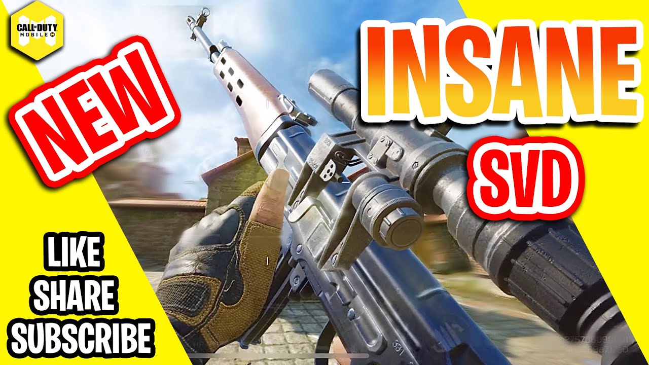 *NEW* sniper in CODM *SVD* - YouTube