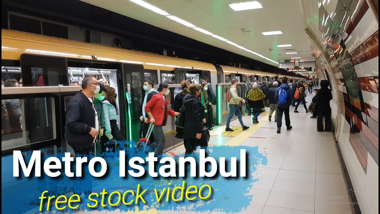 Metro Istanbul - Subway free stock video - no copyright - YouTube