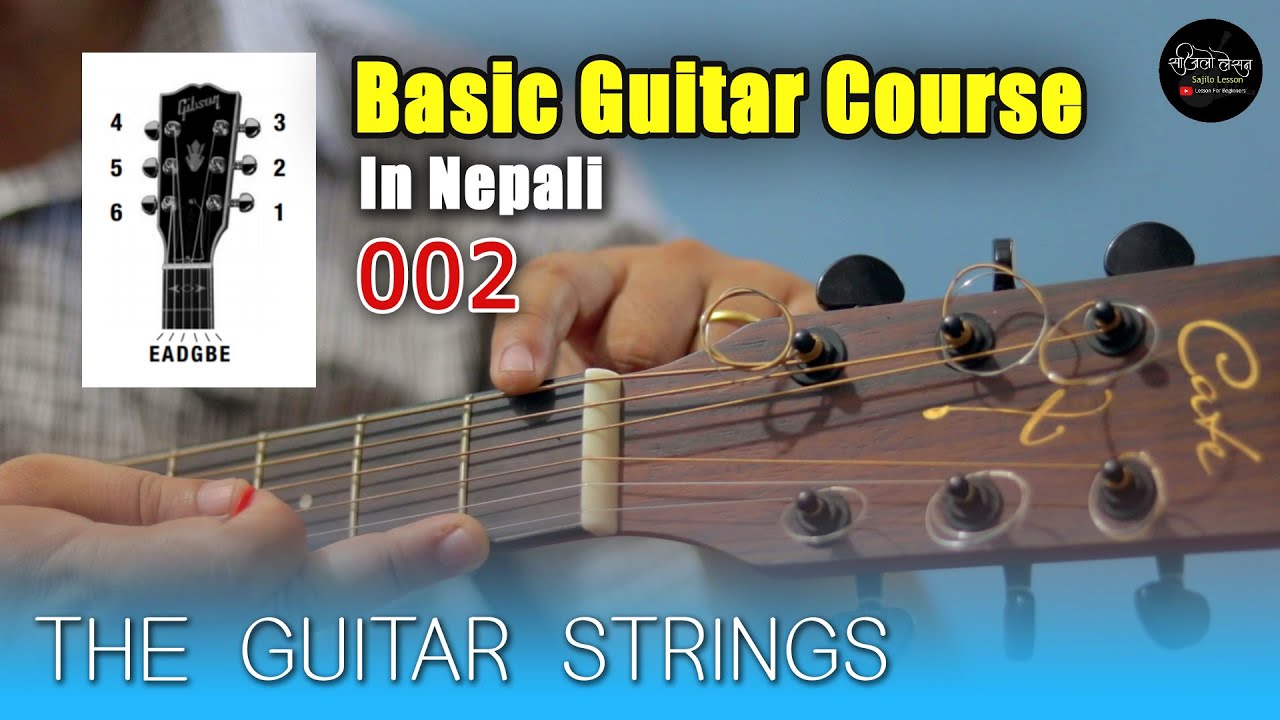 THE GUITAR STRINGS 002 || Basic Guitar Course || Nepali - YouTube