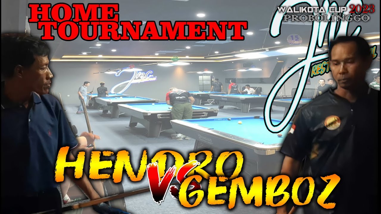 HENDRO SUMO (HC5) VS GEMBOZ (HC6) | LAST 16 | OPEN 9-BALL WALIKOTA CUP ...