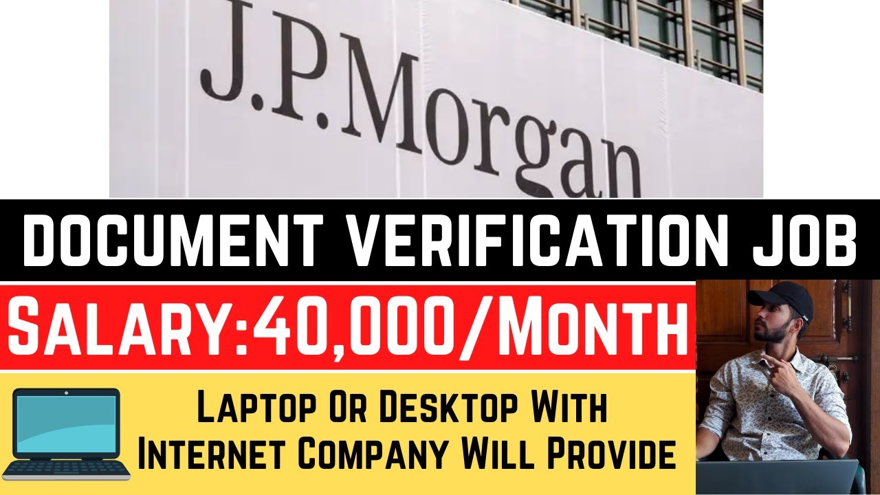 JP Morgan Document Verification Jobs 2025 - YouTube