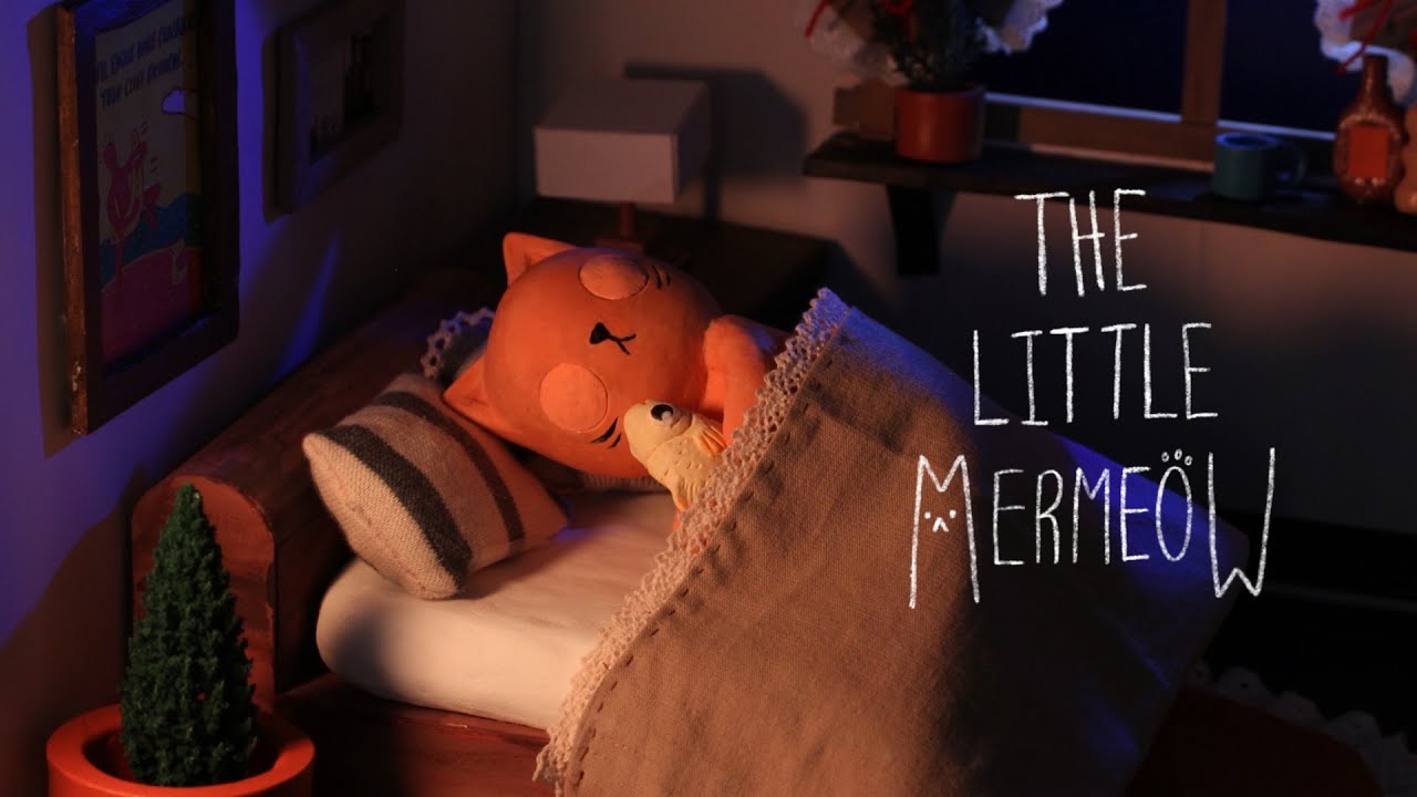 The Little Mermeow: Stop Motion - YouTube