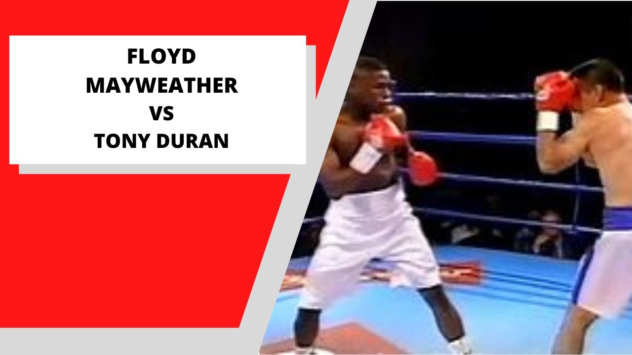 7th fight Floyd Mayweather Vs Tony Duran FULL FIGHT - YouTube