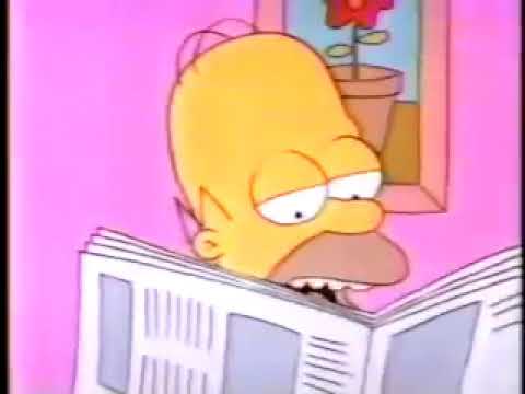 The Simpsons Fox Promo (1990): “Bart the General“ (S01E05) (30 second ...