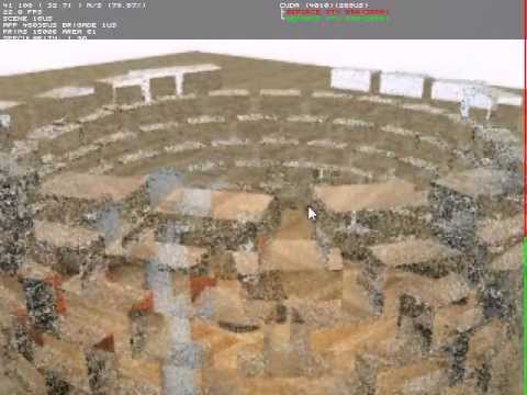 Real-time GPU path tracing: bricks test WIP1 - YouTube