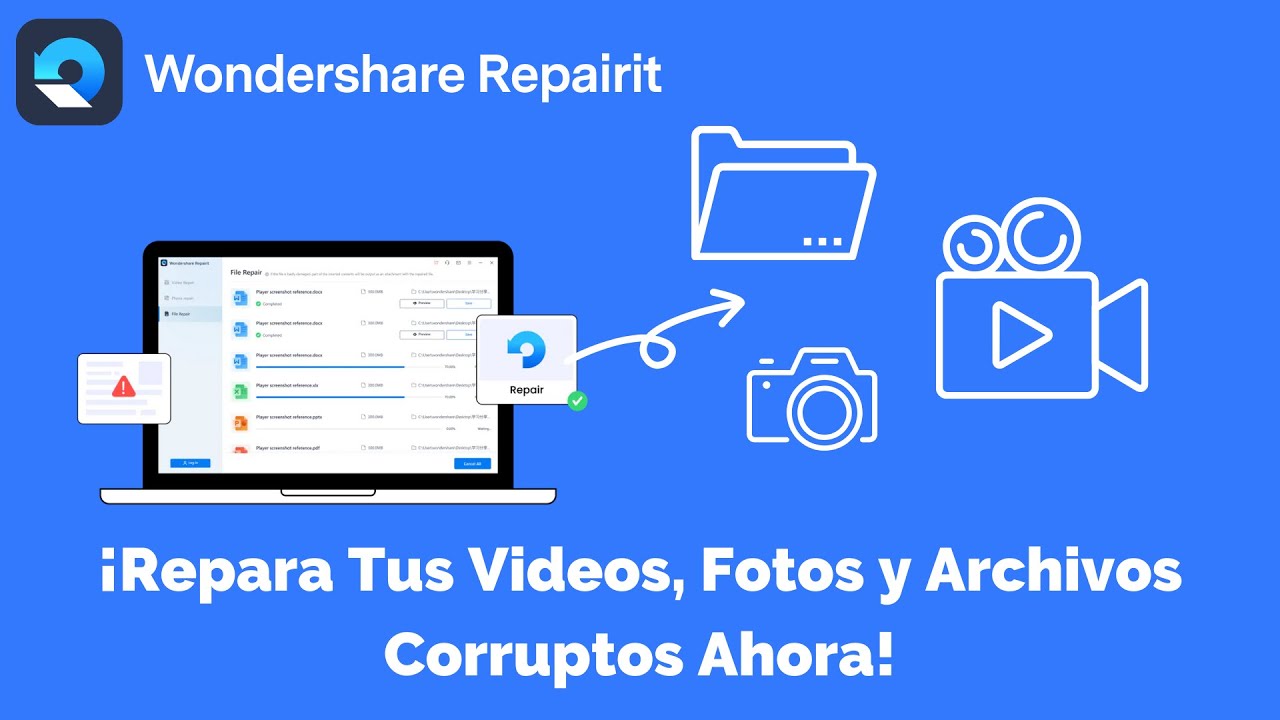 Te presentamos Repairit, el software de reparación de videos, fotos y ...
