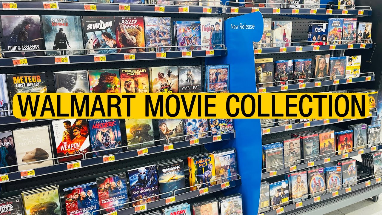 WALMART NEW MOVIE COLLECTION * MOVIE HUNTING 4K BLU RAY DVD - YouTube