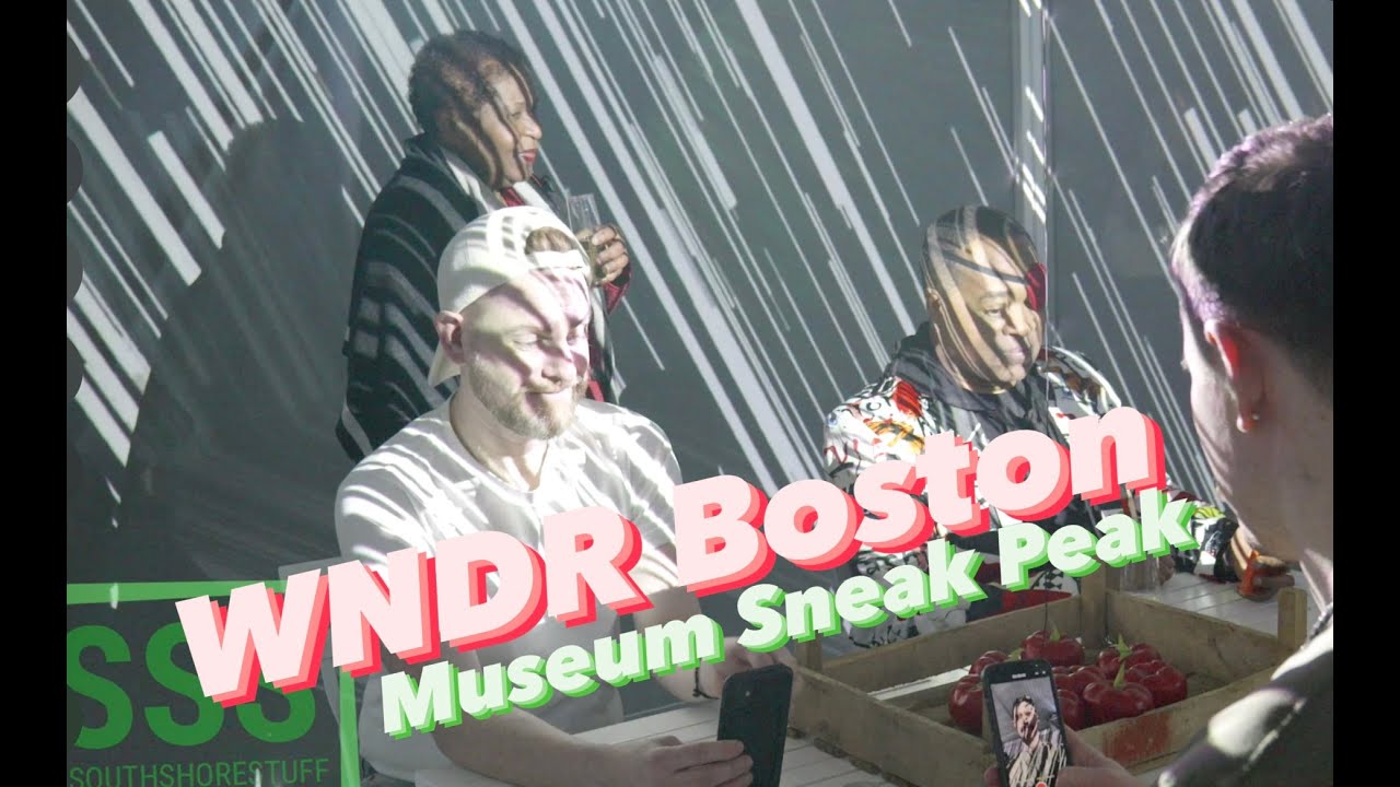 WNDR Boston Wonder Museum Sneak Peak - Fully Immersive Tech Art ...