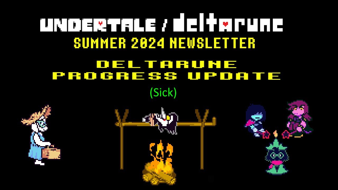 Undertale and Deltarune summer newsletter 2024 reaction. - YouTube