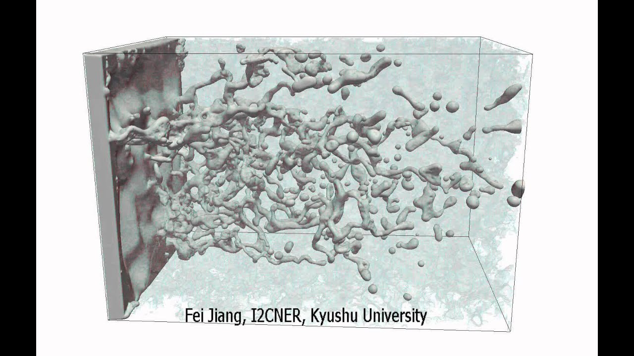 Two Phase Flow in Porous Media by LBM - YouTube