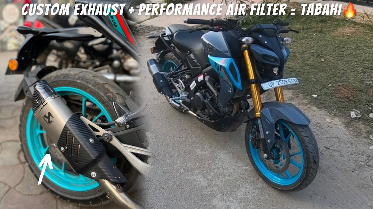 MT 15 V2 with R1M Exhaust and Performance Air Filter | PS MotoTube ...